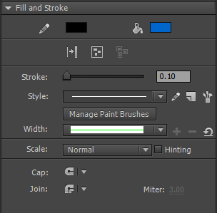 Creating paint brushes